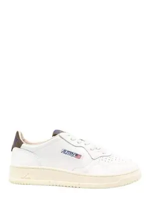 AUTRY Medalist Logo-patch Panelled Sneakers - White