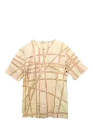 Hermès 1990-2000s Logo-print T-shirt - Neutrals
