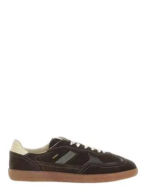 ALOHAS Tb.490 Rife Suede-panelled Sneakers Brown