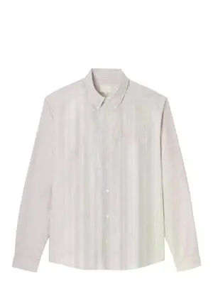 A.p.c. Striped Button-down Shirt - Neutrals