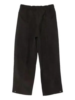 Studio Nicholson Studio Nicholson Calvo Elasticated-Waist Trousers Brown