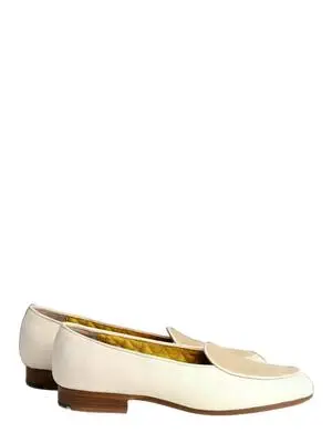 FORTELA Hampton Sheepskin Loafers - White