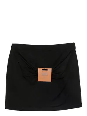 JEAN PAUL GAULTIER Jean Paul Gaultier Gathered Mini Skirt