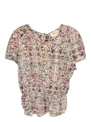 ISABEL MARANT VINTAGE Isabel Marant Vintage Printed Silk Blouse