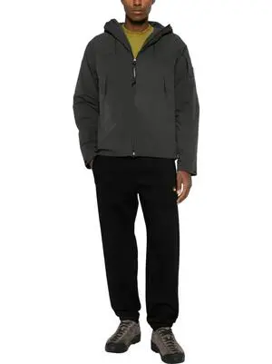 C.P. COMPANY Lens Detail Hooded Jacket - Grey