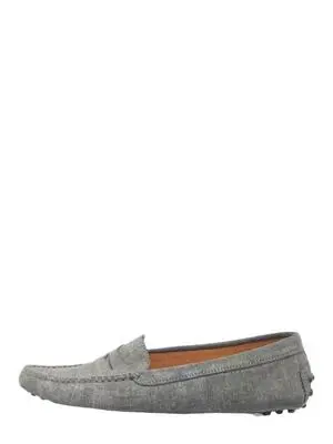 TOD'S Tod's Vintage Gommino Suede Loafers Grey