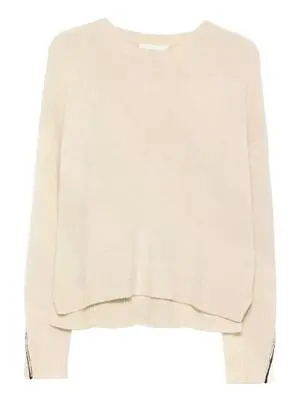 ERIC BOMPARD BOMPARD Cashmere Round Neck Sweater With Side Slits
