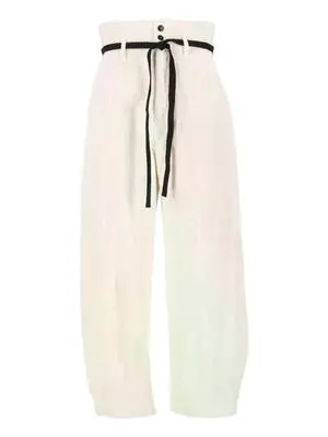 Barena Venezia Candiano Belted Corduroy Trousers - Neutrals
