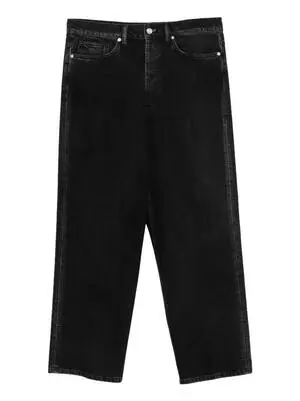 NINE:INTHE:MORNING Belt-loop Five-pocket Jeans - Black