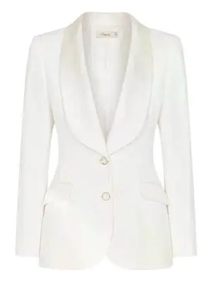 TEMPERLEY LONDON Nyx Shawl-lapel Blazer