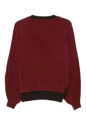 MANZONI 24 Manzoni 24 V-neck Long Sleeve Sweater