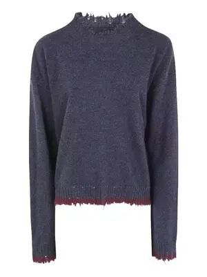 UMA WANG Uma Wang Distressed Cashmere Sweater
