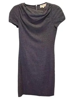 ISABEL MARANT VINTAGE Cowl Neck Shift Dress - Grey