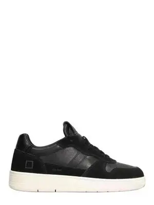D.a.t.e. D.A.T.E. Court 2.0 Perforated Panel Sneakers Black