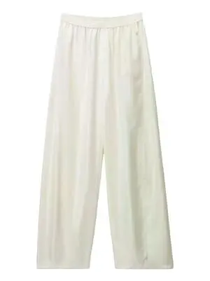 ALEXANDER WANG Alexander Wang Mid-Rise Satin Track Pants