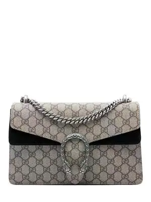 Gucci 2016-2026 Medium Gg Supreme Dionysus Shoulder Bag - Neutrals