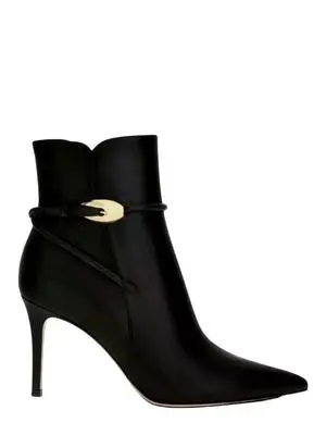 GIANVITO ROSSI Jungle Mamba Ankle Boots - Black