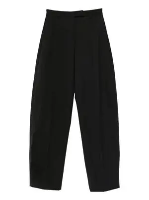 THELATEST E-dina High-waist Tailored Trousers - Black