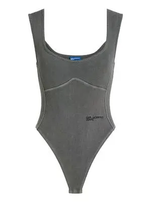 KARL LAGERFELD Washed Bodysuit