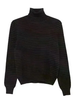 MANZONI 24 Manzoni 24 Striped Turtleneck Sweater