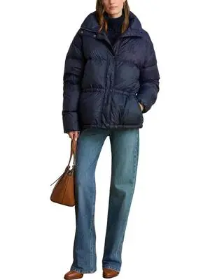 RALPH LAUREN Lauren Ralph Lauren Padded Funnel Neck Coat