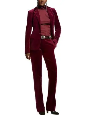 Ralph Lauren Chilton Halterneck Top - Red