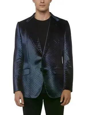 Gucci Single-breasted Blazer - Blue