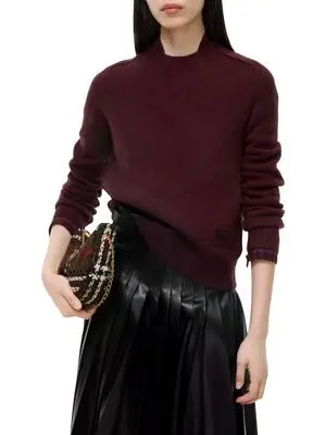 BURBERRY Burberry Cashmere Sweater With Knight Motif