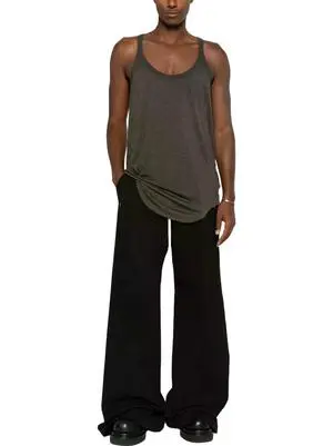 Rick Owens Drawstring Wide-leg Trousers - Black
