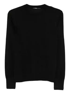 Seventy Fine-knit Wool Sweater - Black