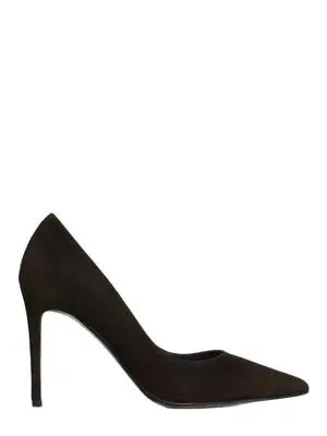 CHANTAL Pointed-toe Suede Pumps - Brown