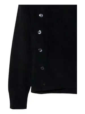 SEVENTY Seventy Button-Fastening High-Neck Cardigan
