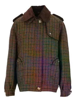 BLAZÉ MILANO Blazé Milano Amandira Chausie Check Jacket Green