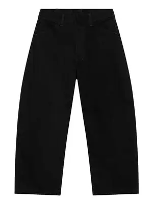 LEMAIRE Straight-leg Carpenter Trousers - Black