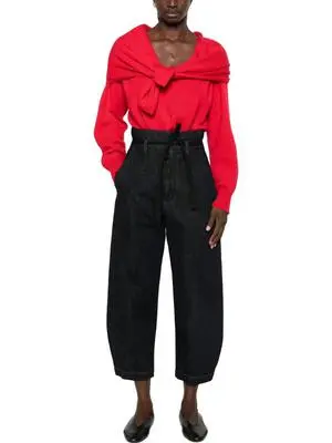 BARENA VENEZIA Paper-bag-waist Tie-fastening Jeans