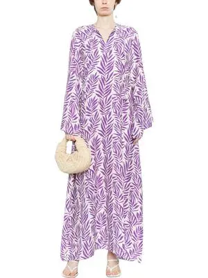 BAMBAH Naira Moza Dress - Purple