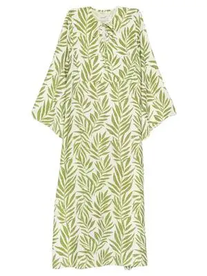BAMBAH Naira Moza Dress - Green