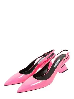 PRADA Prada Pointed-Toe Slingback Pumps