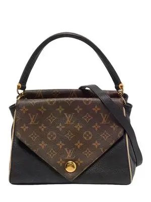 LOUIS VUITTON Louis Vuitton 2017 Double V Tote Bag Black