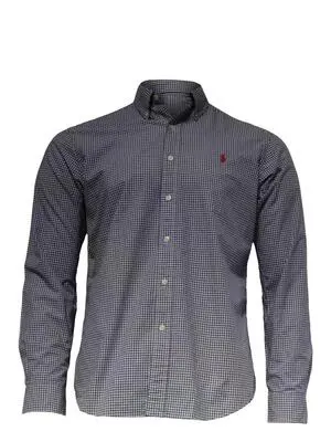 Ralph Lauren Slim Fit Checked Shirt - Blue