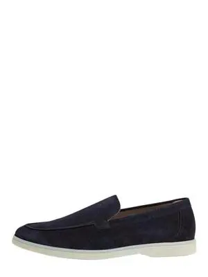 HACKETT LONDON Martin Suede Loafers - Blue