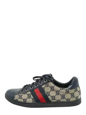 Gucci Ace Gg Supreme Sneakers - Blue