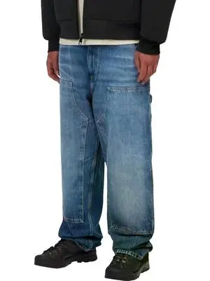 Carhartt Work In Progress Double Knee Smith Denim Pants - Blue