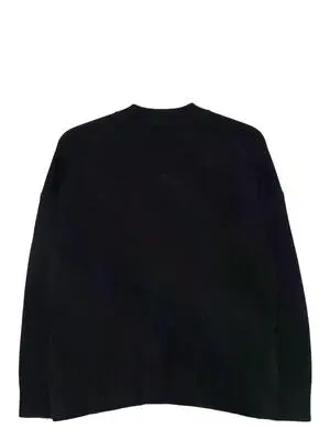 Alpha Studio ALPHA STUDIO Patch-Pocket Knitted Cardigan Blue
