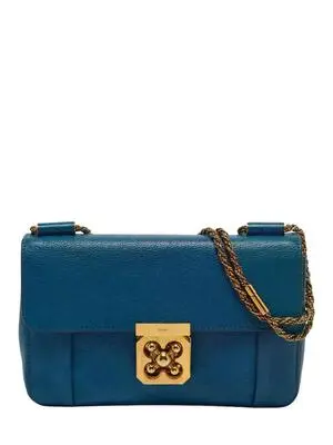 Chloé Elsie Turn-lock Shoulder Bag - Blue