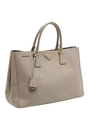 Prada Prada Galleria Leather Tote Bag Neutrals