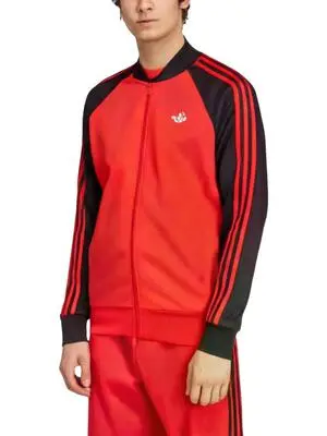 Adidas Sst Tt Track Jacket - Red