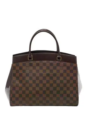 LOUIS VUITTON 2015 Mm Damier Ebene Rivoli Tote Bag - Brown
