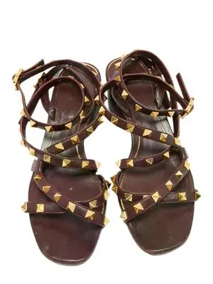 VALENTINO Rockstud Ankle-strap Sandals