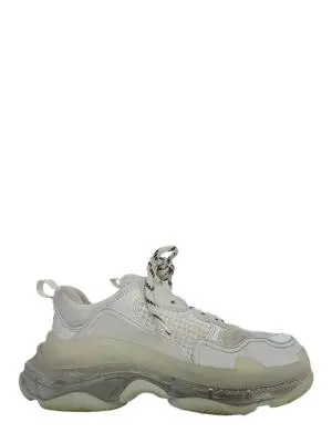 Balenciaga Triple S Clear Sole Sneakers - White